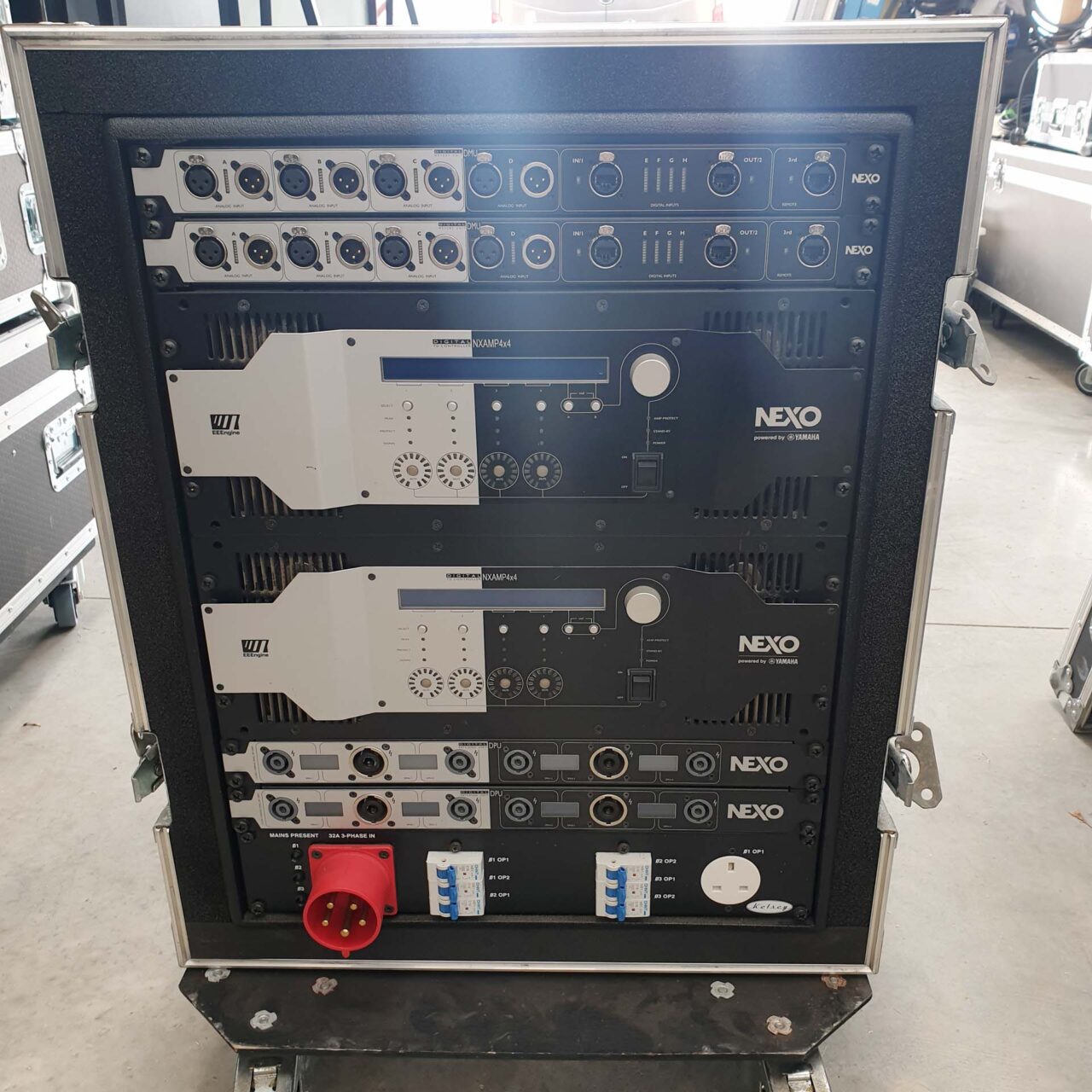 NEXO NUAR Amp Rack – Gearwise – AV & Stage Equipment