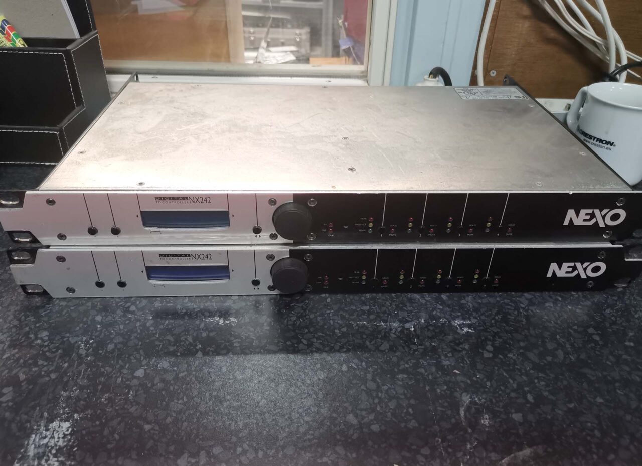 NEXO NX242 TDController with EtherSound – Gearwise – AV & Stage Equipment