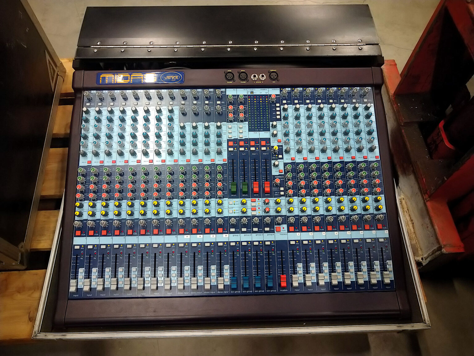 Midas Verona 480 Analogue Mixing Console – Buy from Gearwise – AV ...