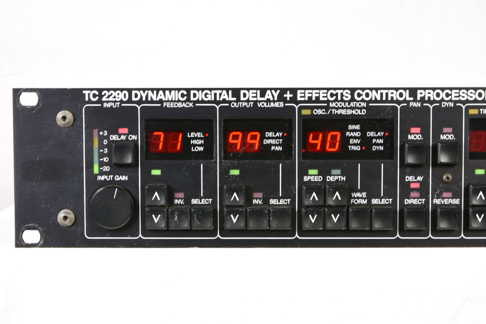Tc Electronic 2290 Dynamic Digital Delay Gearwise AV Stage Equipment