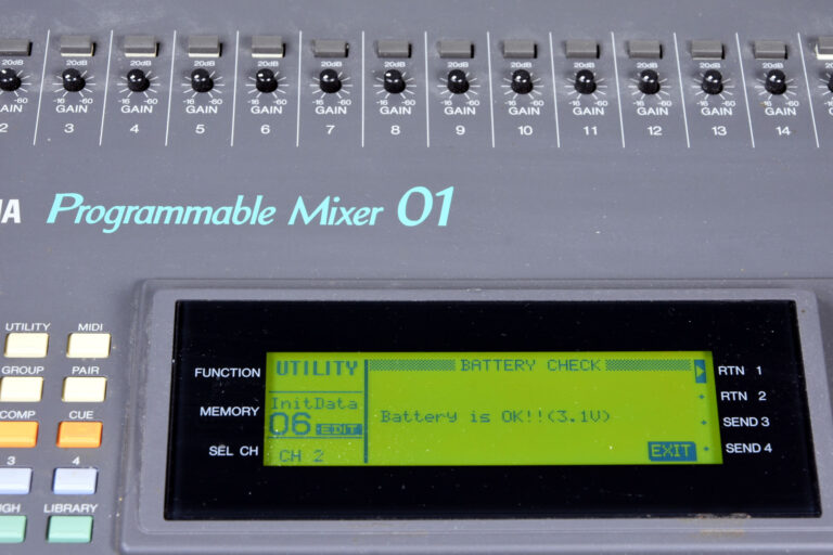 Yamaha Programmable Mixer 01 – Gearwise – AV & Stage Equipment