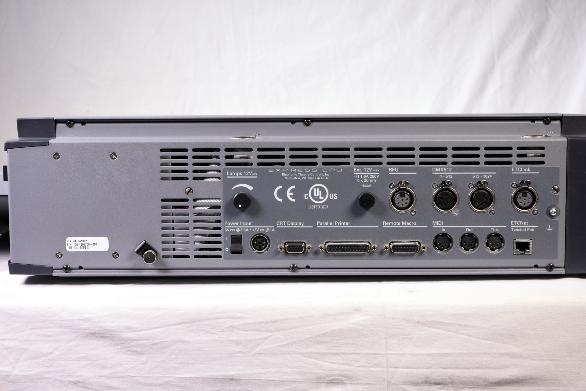 ETC Express CPU Lighting Console – Gearwise – AV & Stage Equipment