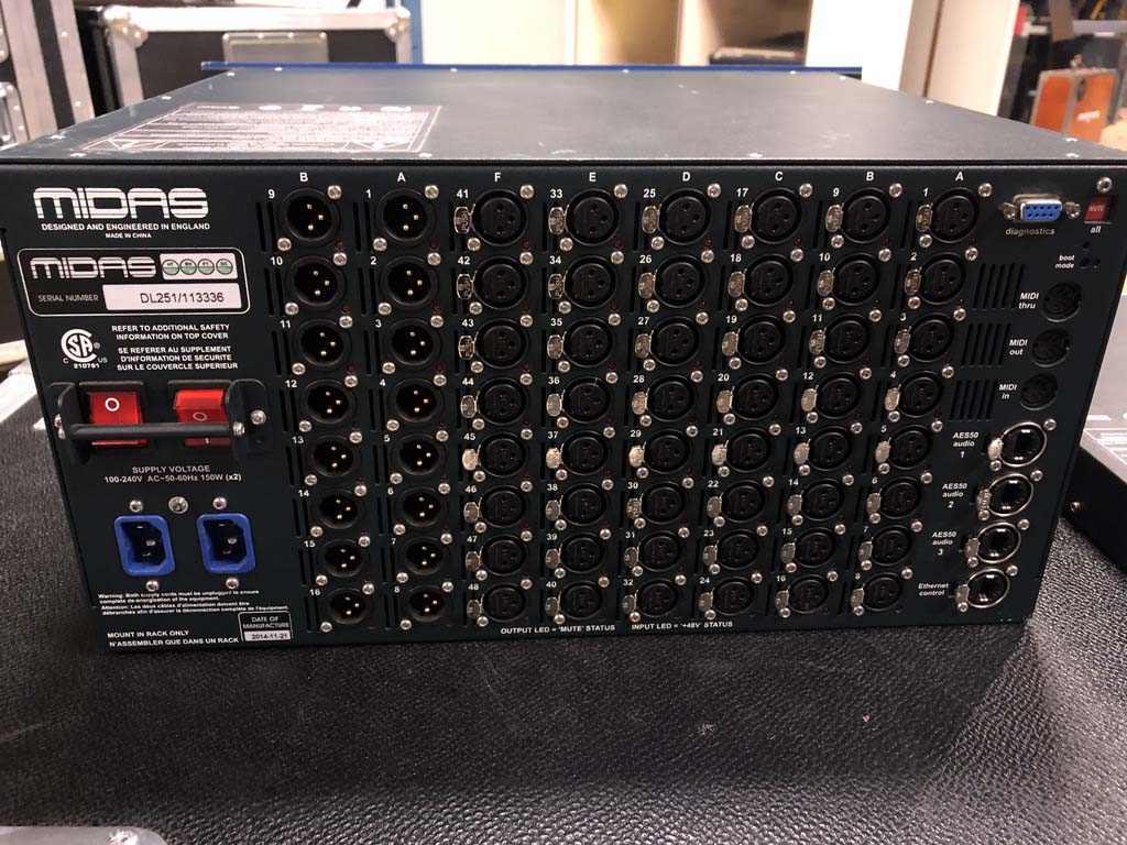 Midas Pro1 system package – Gearwise – AV & Stage Equipment