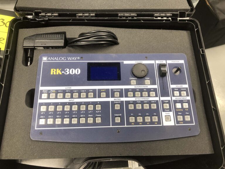Analog Way RK300 – Gearwise – AV & Stage Equipment