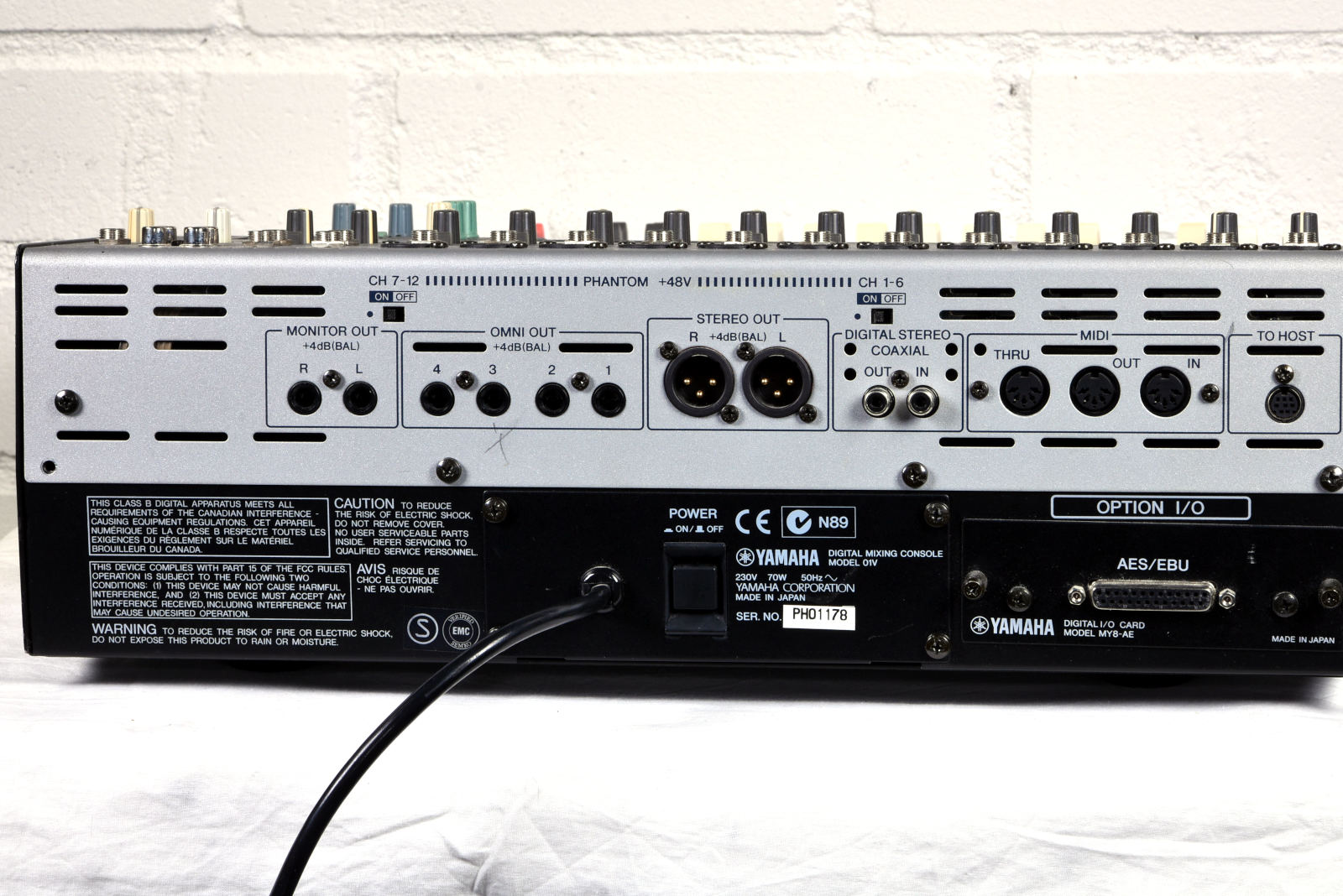 Yamaha 01V Digital Mixer Refurbished – Gearwise – AV & Stage Equipment