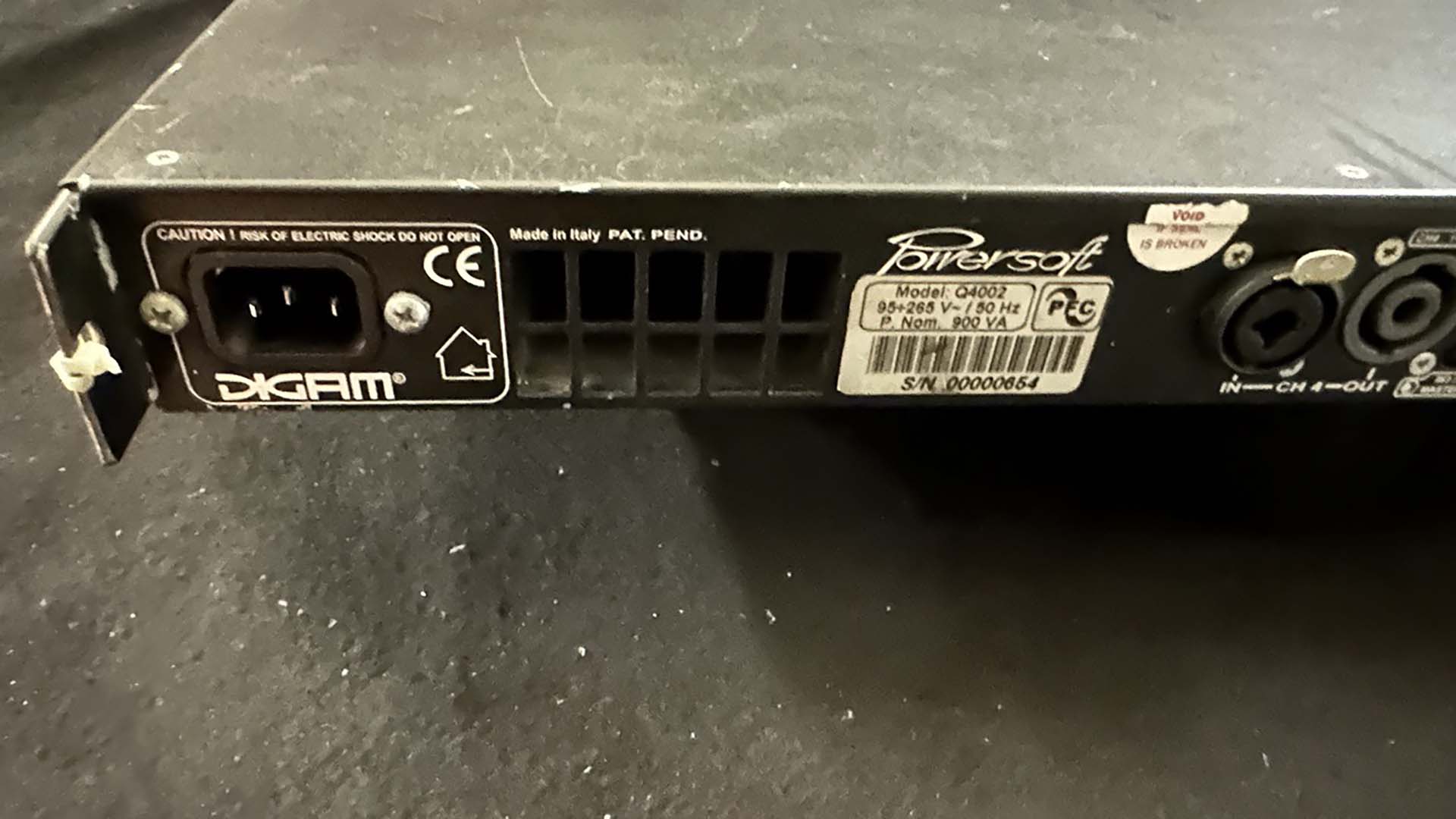 Powersoft Q4002 – Gearwise – AV & Stage Equipment