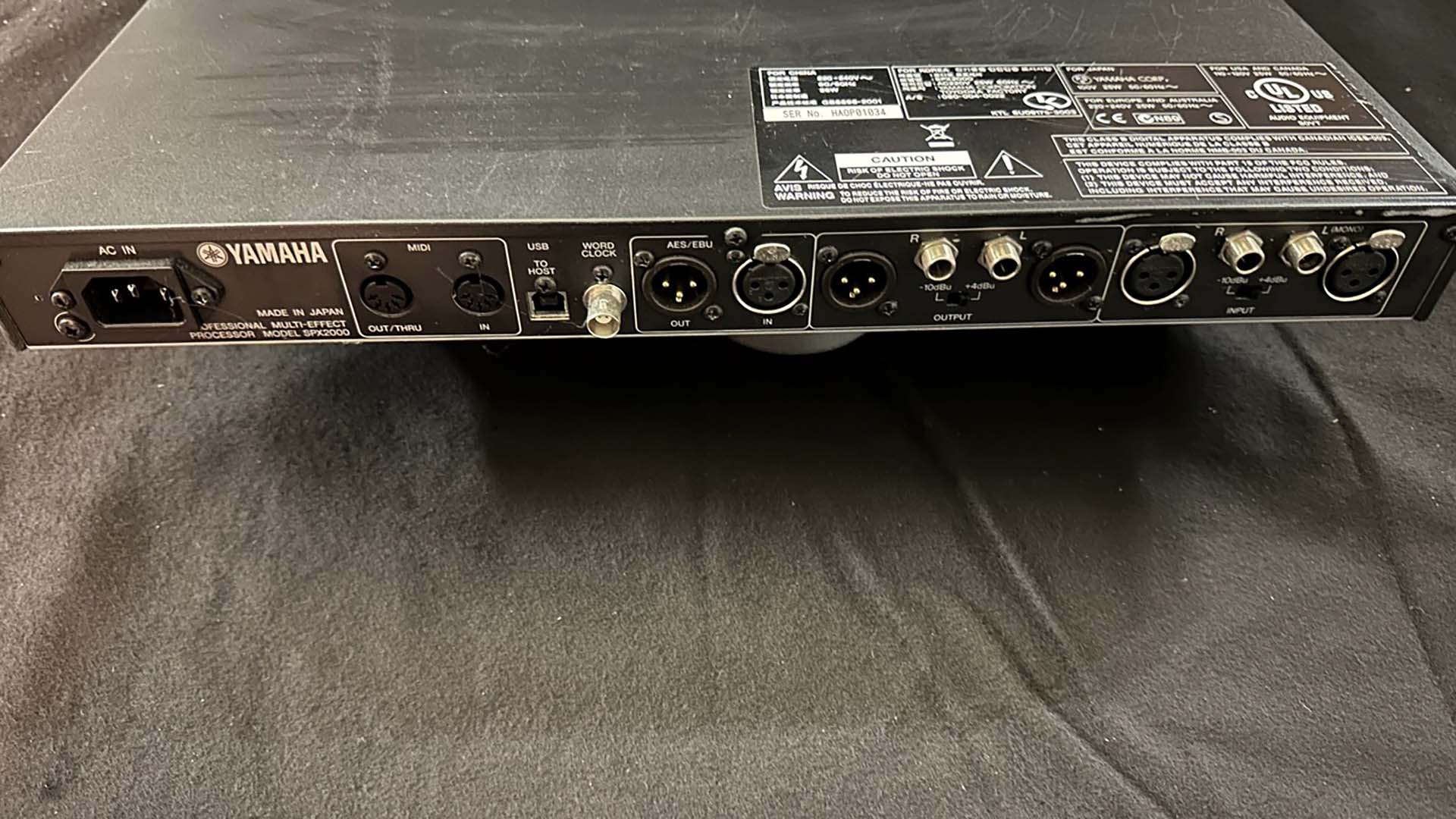 Yamaha SPX2000 – Gearwise – AV & Stage Equipment