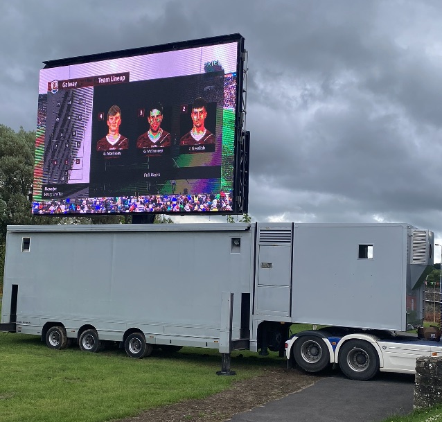 60 sqm LED screen trailer – Gearwise – AV & Stage Equipment
